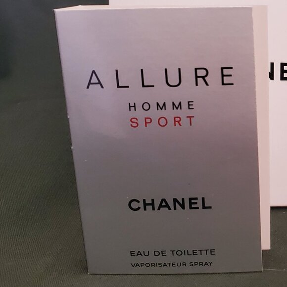 CHANEL | Other | Chanel Allure Homme Sport Fragrance Man Men Sample ...